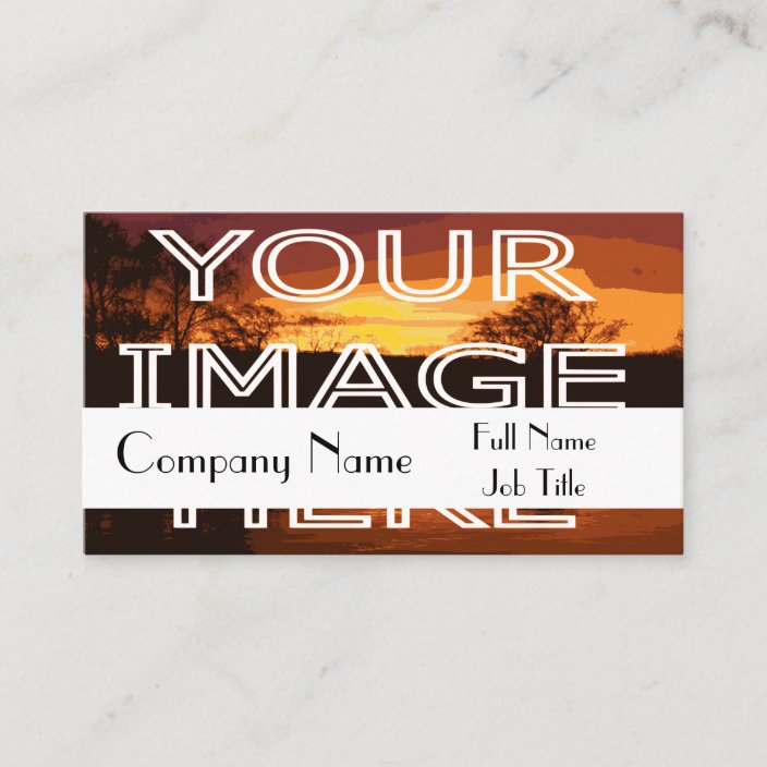 Custom Business Cards With Photo Design | Zazzle.com