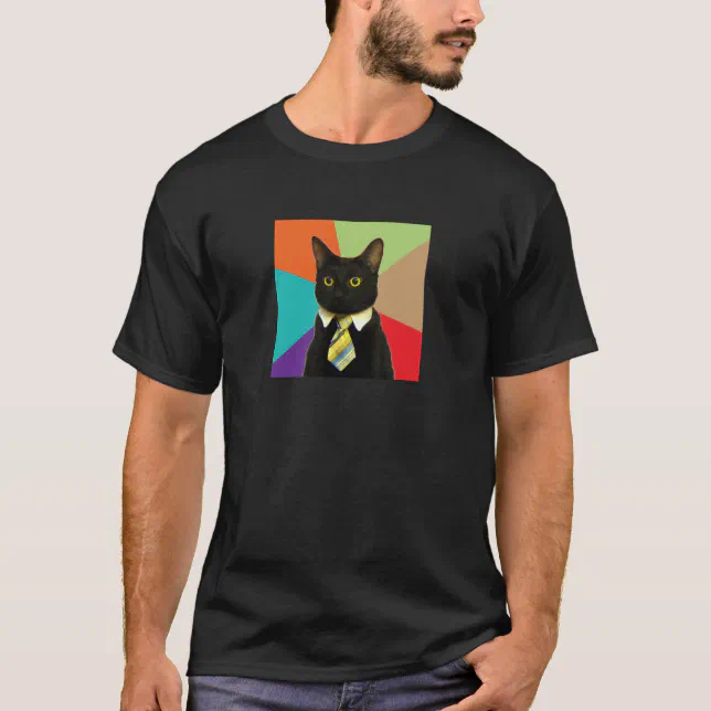 Custom Business Cat Shirt | Zazzle