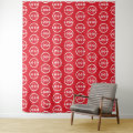 Custom Business Company Logo Backdrop Red | Zazzle