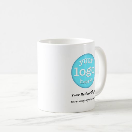 Custom Business Company Logo Employee Office Staff Coffee Mug | Zazzle