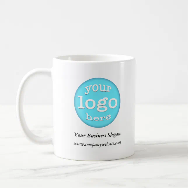 Custom Business Company Logo Employee Office Staff Coffee Mug | Zazzle