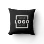 Custom Business Company Logo Promotional Branded Throw Pillow | Zazzle