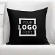 Custom Business Company Logo Promotional Branded Throw Pillow | Zazzle