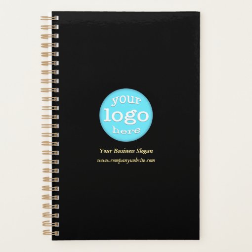 Custom Business Company Logo Promotional Office Planner | Zazzle