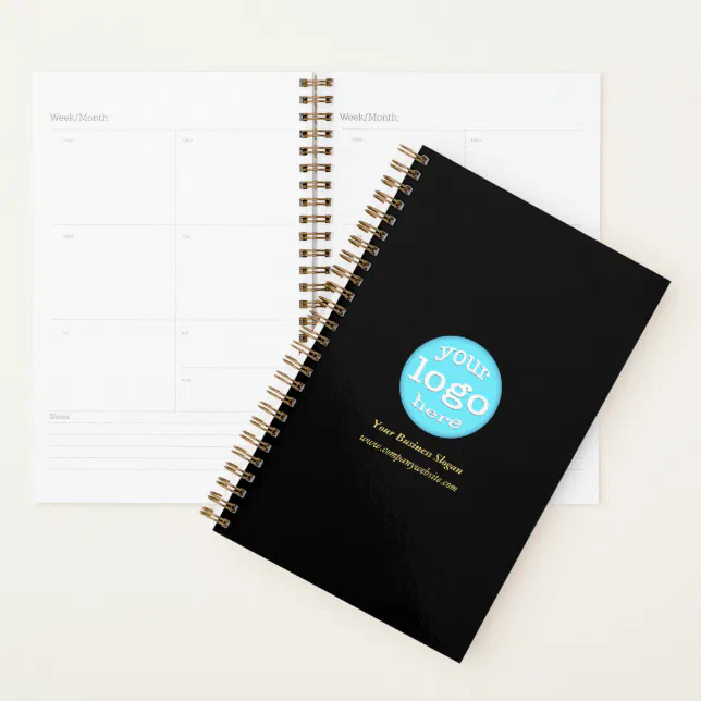 Custom Business Company Logo Promotional Office Planner | Zazzle