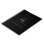 custom business corporate logo promotional notebook | Zazzle