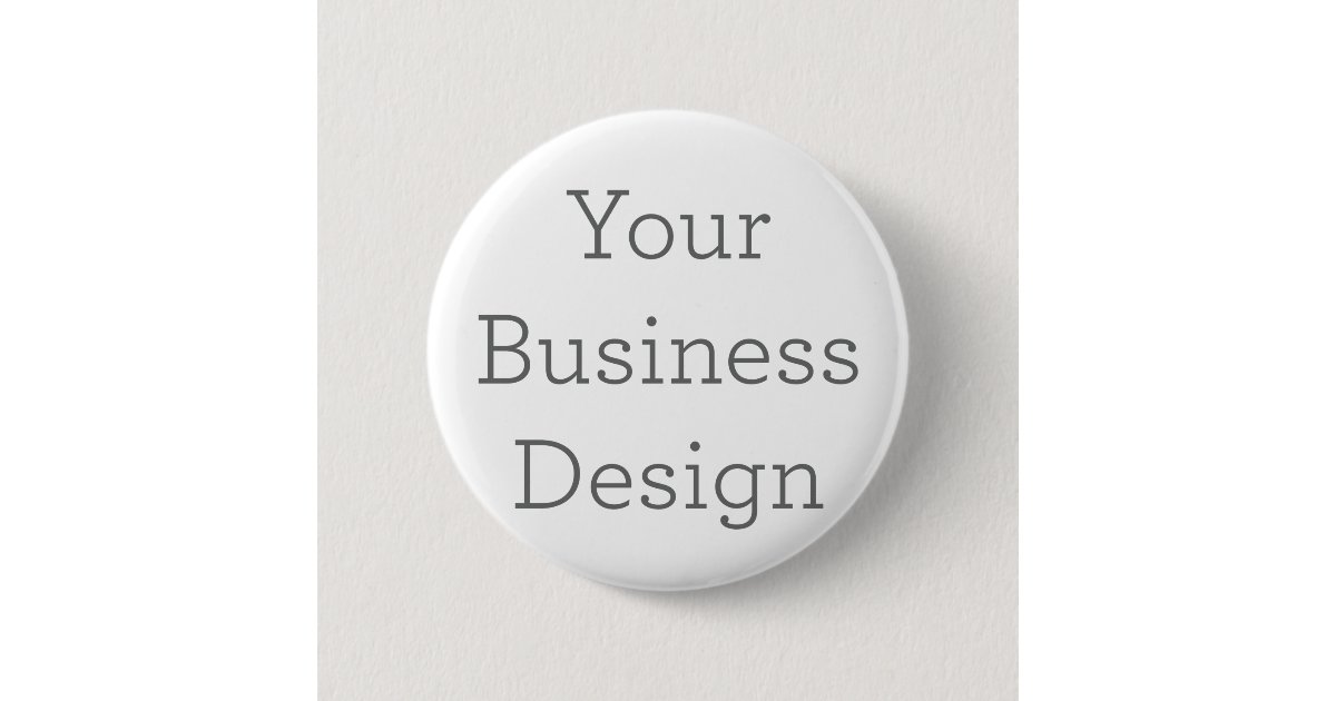 Custom Business Design Button | Zazzle