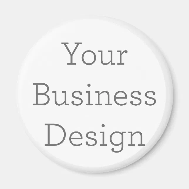 Custom Business Design Magnet | Zazzle