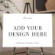 Custom Business Event Sign Printing 36x24" Board | Zazzle