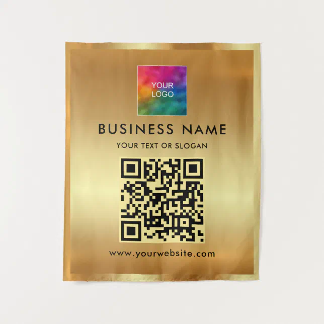Custom Business Logo Add Text Backdrop Template | Zazzle