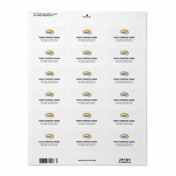 Custom Business Logo Address Labels | Zazzle