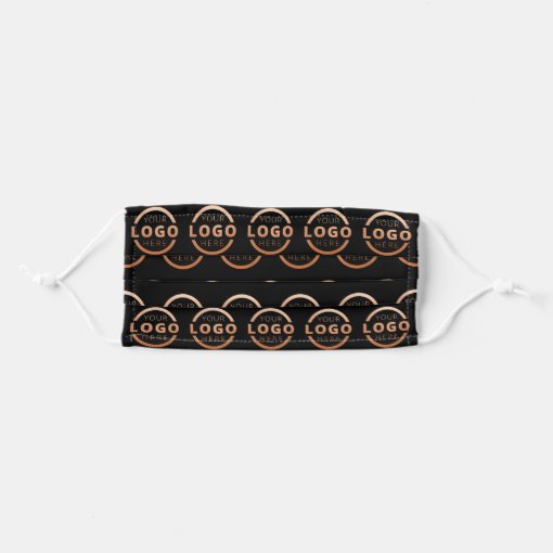 Custom Business Logo Adult Cloth Face Mask | Zazzle