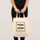 Custom Business Logo and Company Website 2-sided Tote Bag | Zazzle