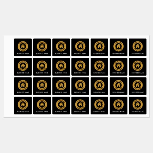 Custom Business Logo and Text Fabric Clothing Labe Labels | Zazzle