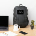 Custom Business Logo Black Port Authority® Backpack | Zazzle