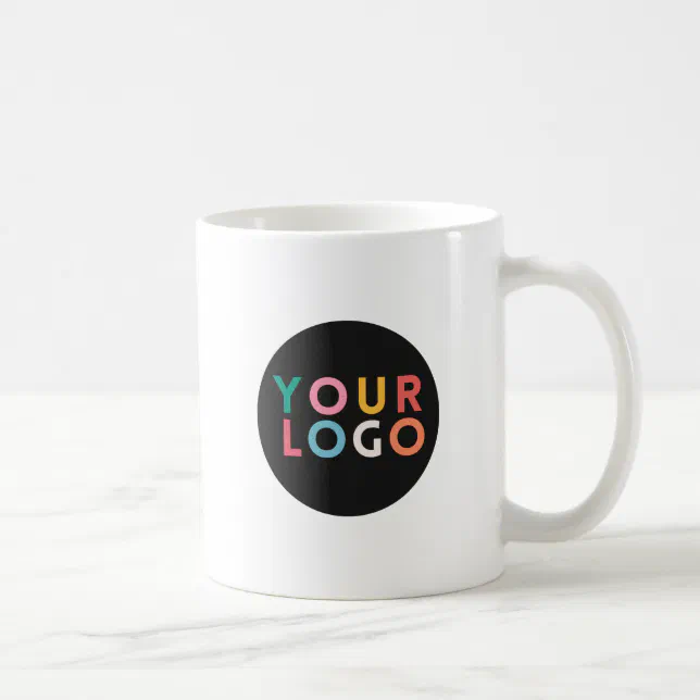 Custom Business Logo Branded Company Coffee Mug | Zazzle