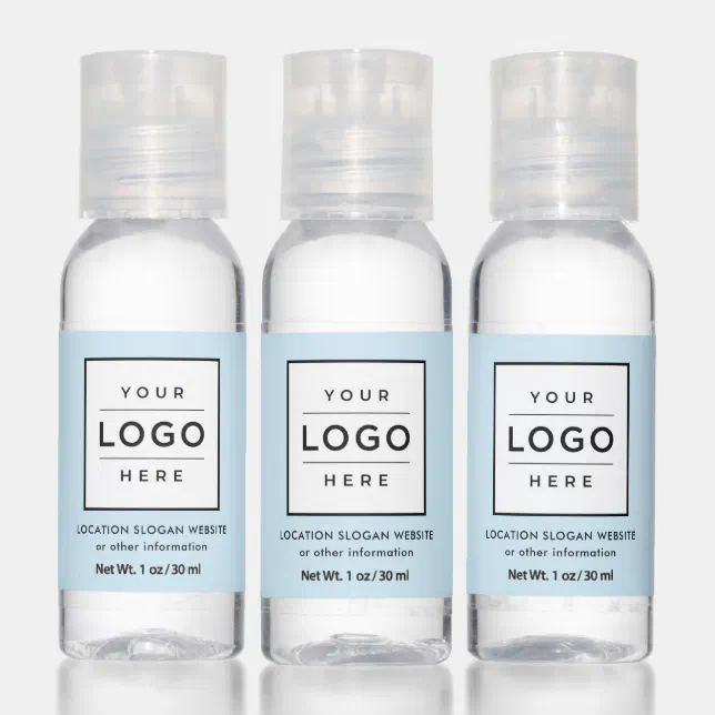 Custom Business Logo Branded Hand Sanitizer | Zazzle
