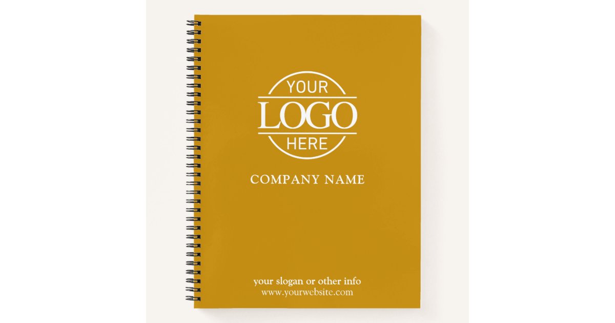 Custom Business Logo & Branding Promotional Gift N Notebook | Zazzle