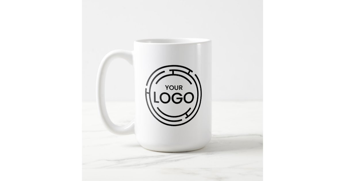Custom Business Logo Coffee Mug | Zazzle