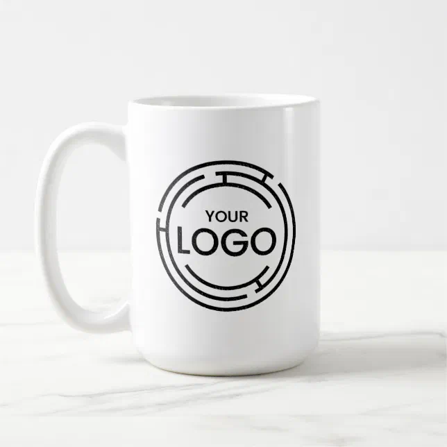 Custom Business Logo Coffee Mug | Zazzle