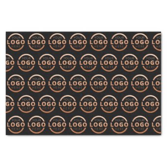 Custom Business Logo Company Advertising Promo Tissue Paper | Zazzle