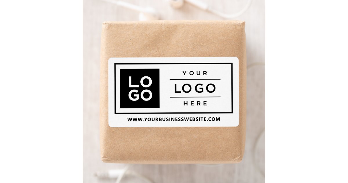 Custom Business Logo Company Branded Label | Zazzle