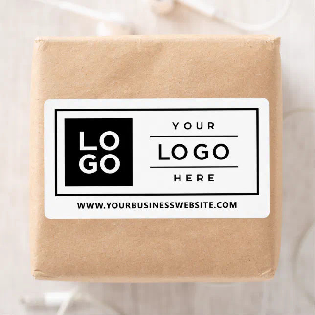 Custom Business Logo Company Branded Label | Zazzle
