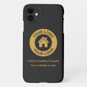 Custom Business Logo Company Name And Website iPho iPhone Case | Zazzle