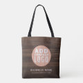 Custom Business Logo Company Promotional Swag Tote Bag | Zazzle