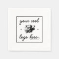 Custom Business Logo Customize Own Company Branded Napkins | Zazzle