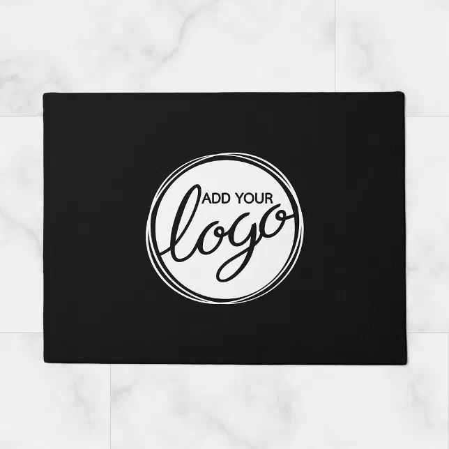 Custom Business Logo Doormat | Zazzle