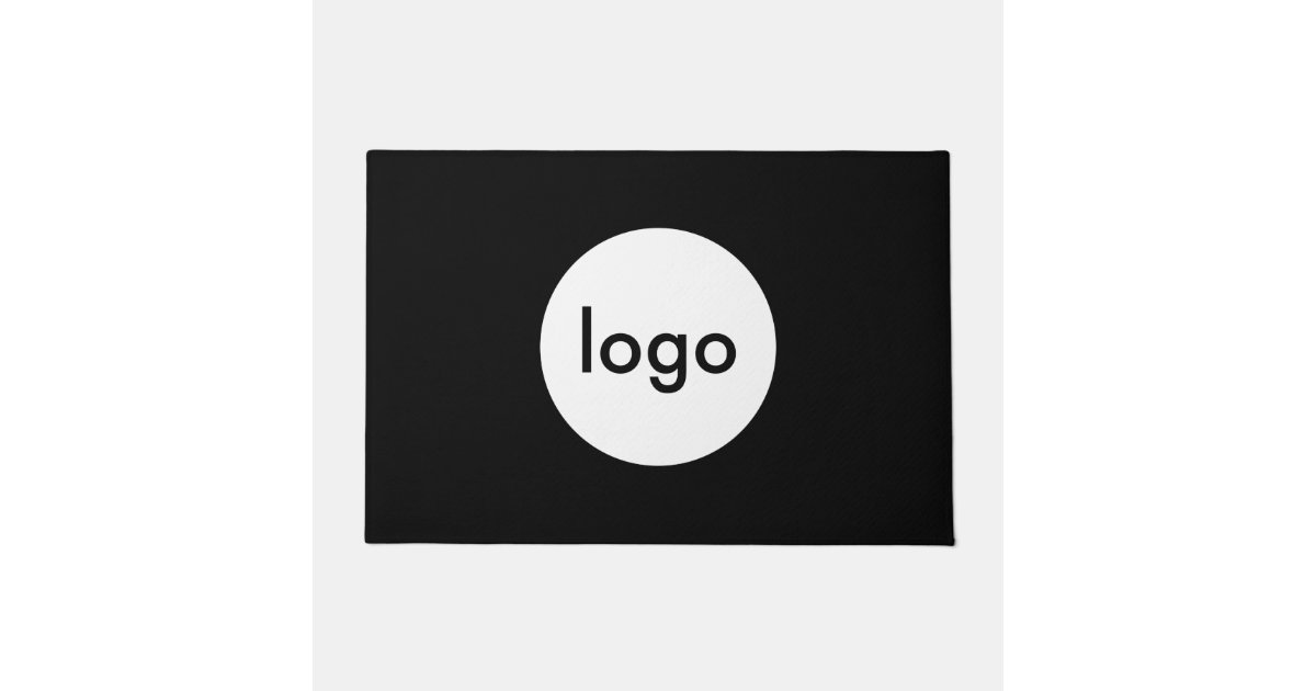 Custom Business Logo Doormat | Zazzle