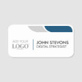 Custom Business Logo Employee Corporate Branding Name Tag | Zazzle