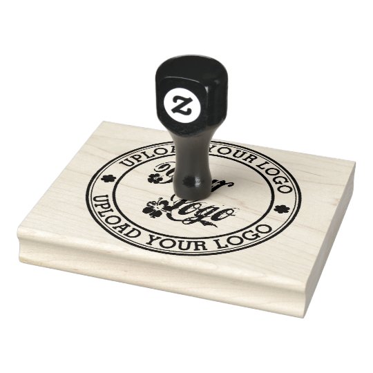Custom Business Logo Large Rubber Stamp | Zazzle.com Custom Business Logo Large Rubber Stamp | Zazzle.com