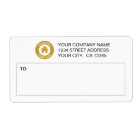 Custom Business Logo Mailing Shipping Labels | Zazzle