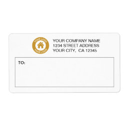 Custom Business Logo Mailing Shipping Labels | Zazzle