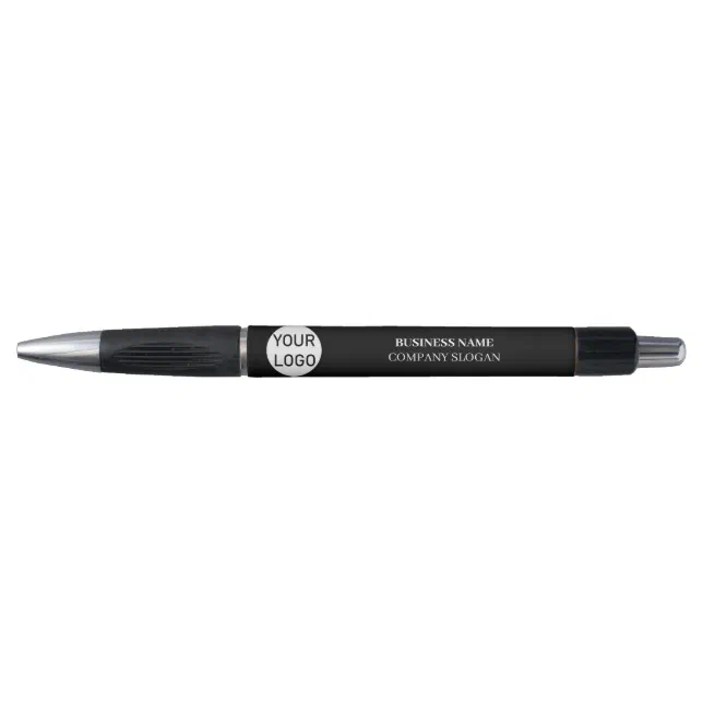 Custom Business Logo Name | Company Slogan Pen | Zazzle