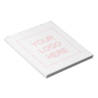 Custom business logo note pads | Office supply | Zazzle