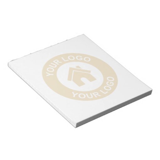 Custom Business Logo Notepad | Zazzle