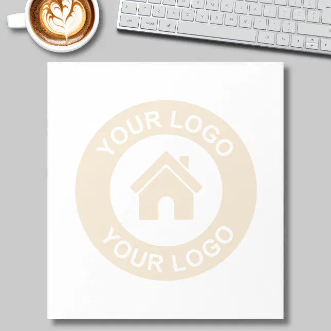 Custom Business Logo Notepad | Zazzle