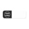 Custom Business Logo on Black Reusable Dry Erase Name Tag | Zazzle