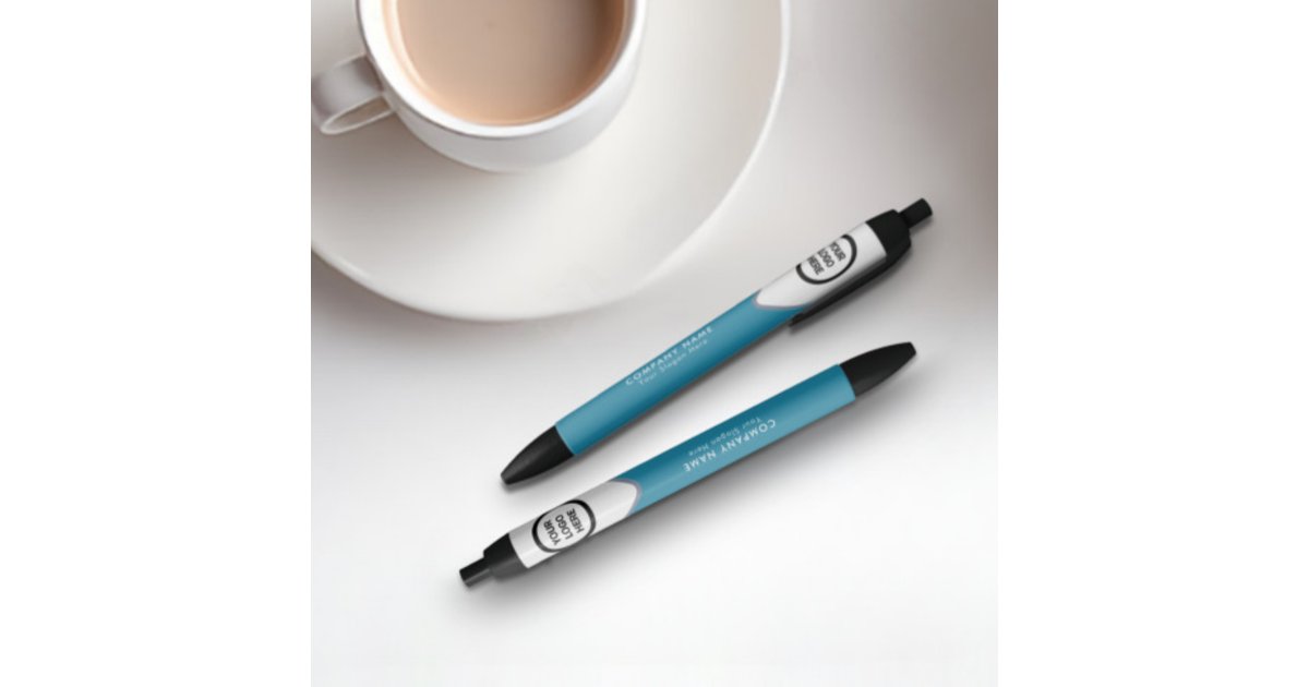 Custom Business Logo Personalized Branded Swag Pen | Zazzle