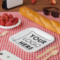 Custom Business Logo Professional Paper Plates | Zazzle