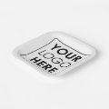 Custom Business Logo Professional Paper Plates | Zazzle
