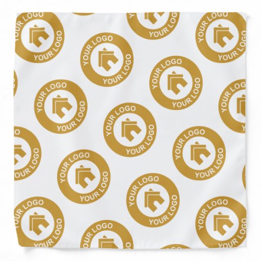 Custom Business Logo Promotional Bandana | Zazzle
