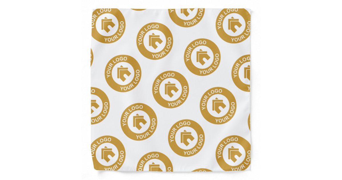 Custom Business Logo Promotional Bandana | Zazzle