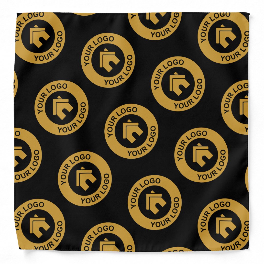 Custom Business Logo Promotional Bandana | Zazzle