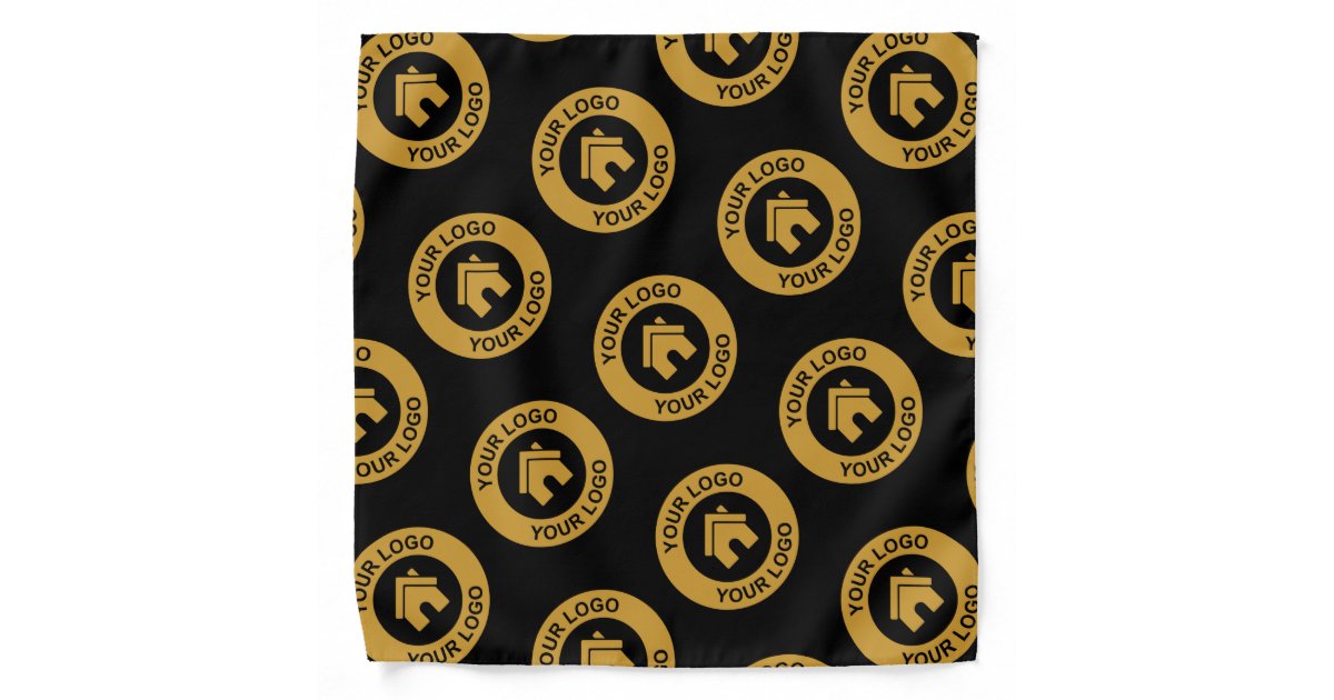 Custom Business Logo Promotional Bandana | Zazzle