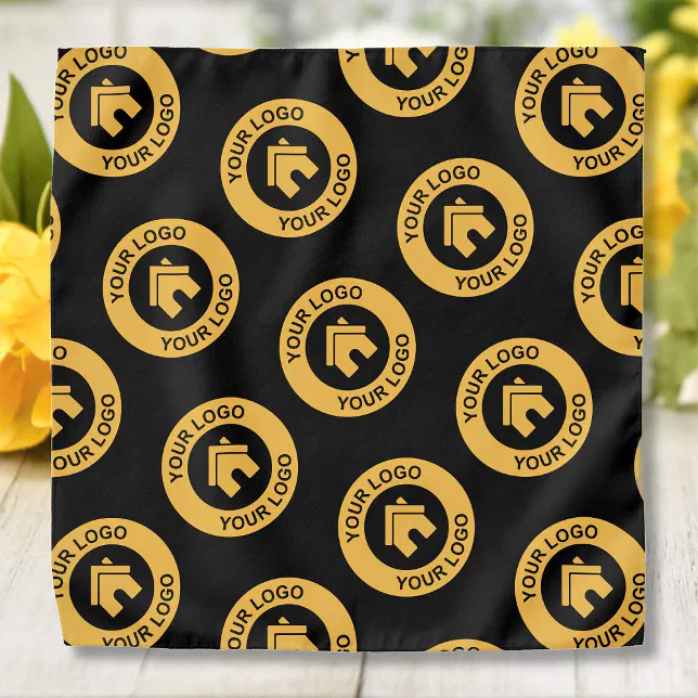 Custom Business Logo Promotional Bandana | Zazzle