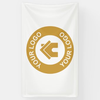 Custom Business Logo Promotional Banner | Zazzle